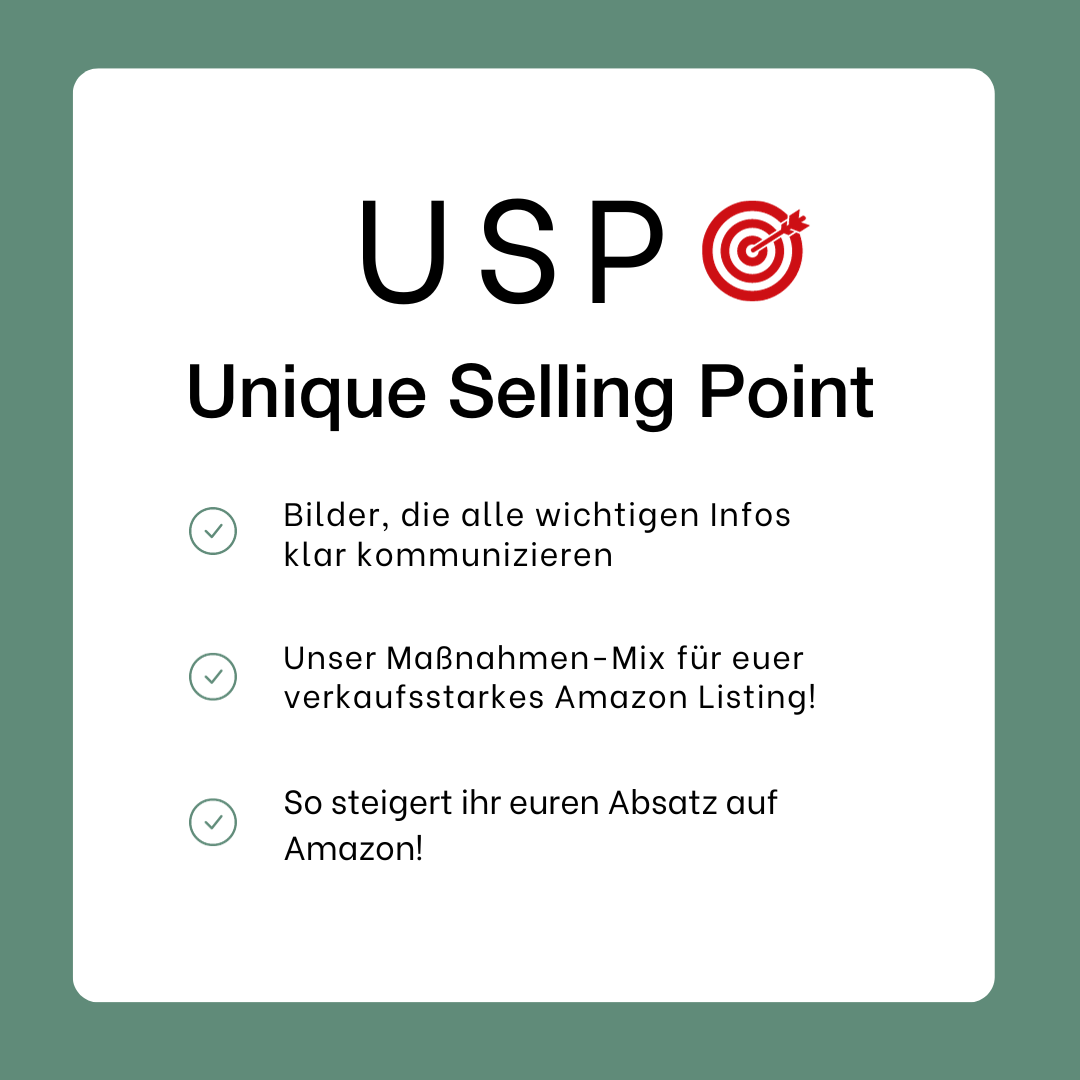 Wie USP Bilder das Amazon Listing verbessern